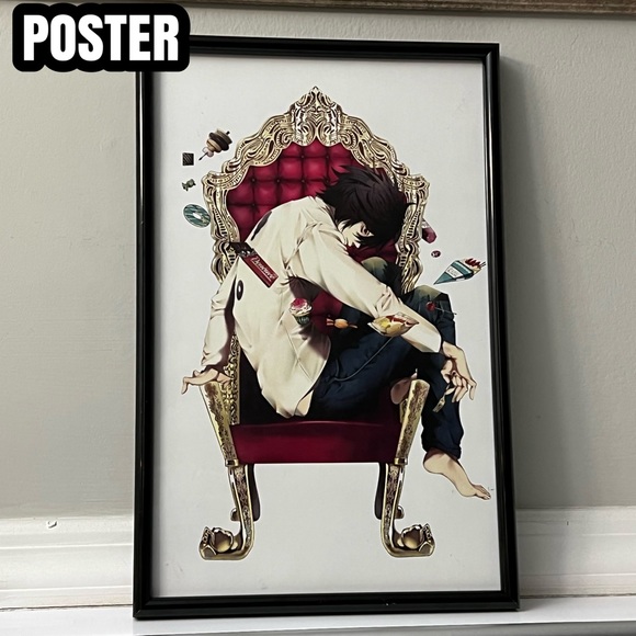 Art | Death Note L Poster | Poshmark